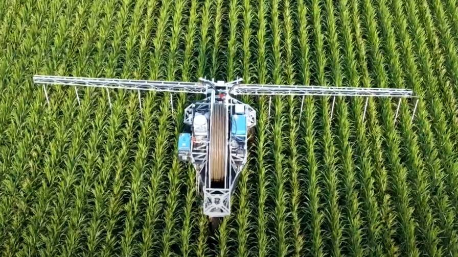 High-Clearance Robotic Irrigation System to be Studied in Iowa - Global ...