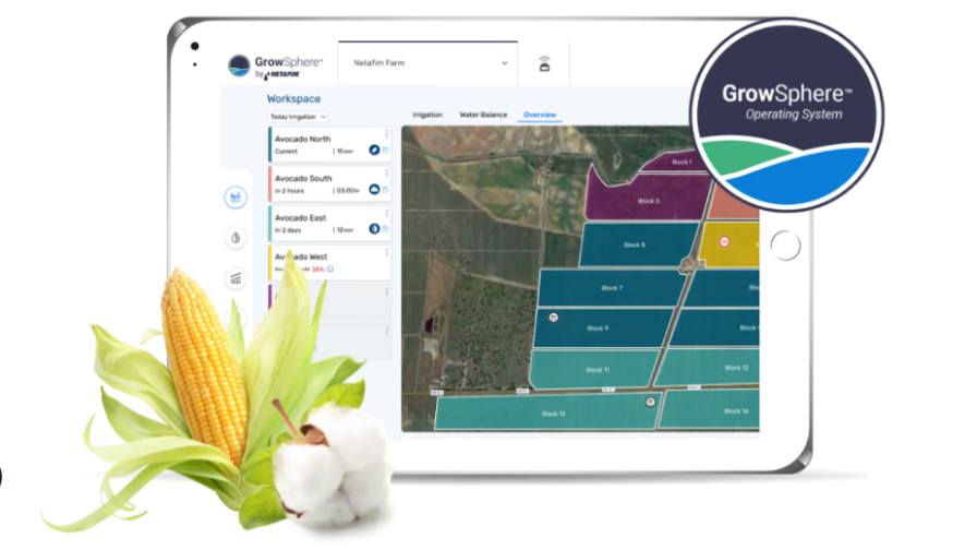 Netafim USA Launches GrowSphere Digital Farming Platform and Announces ...